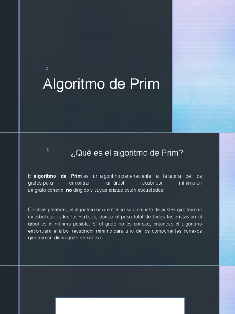 Algoritmo de Prim | PDF | Algoritmos | Matemáticas Aplicadas