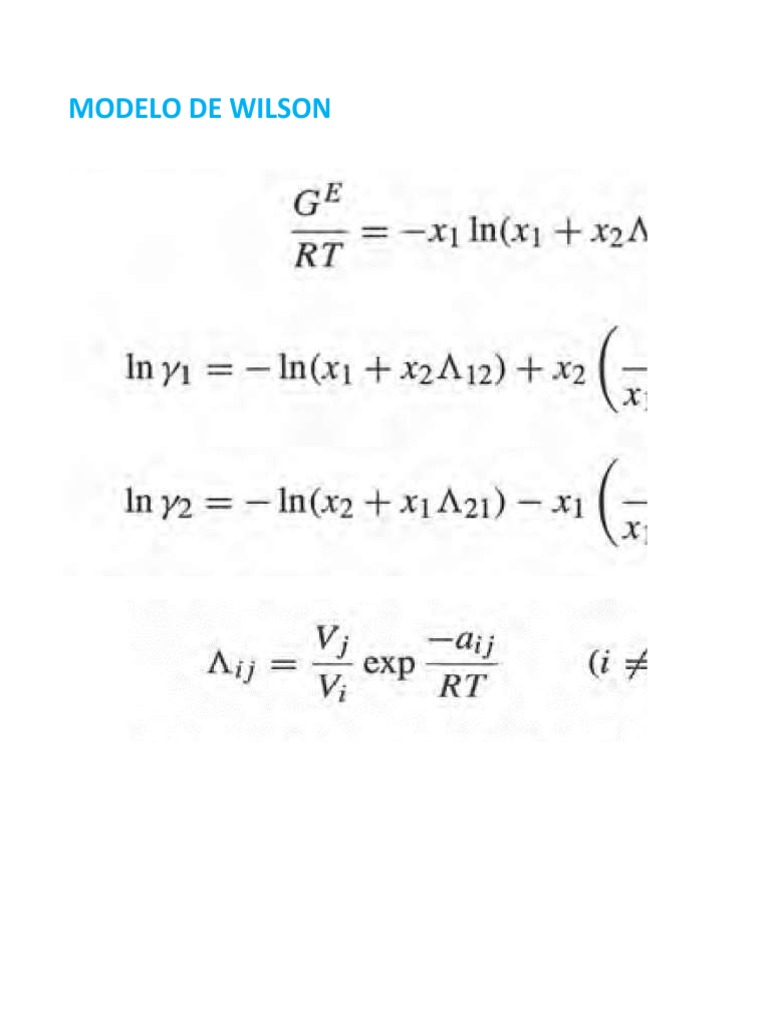 Construction of a Constant Pressure Diagram Using the Wilson Model for ...