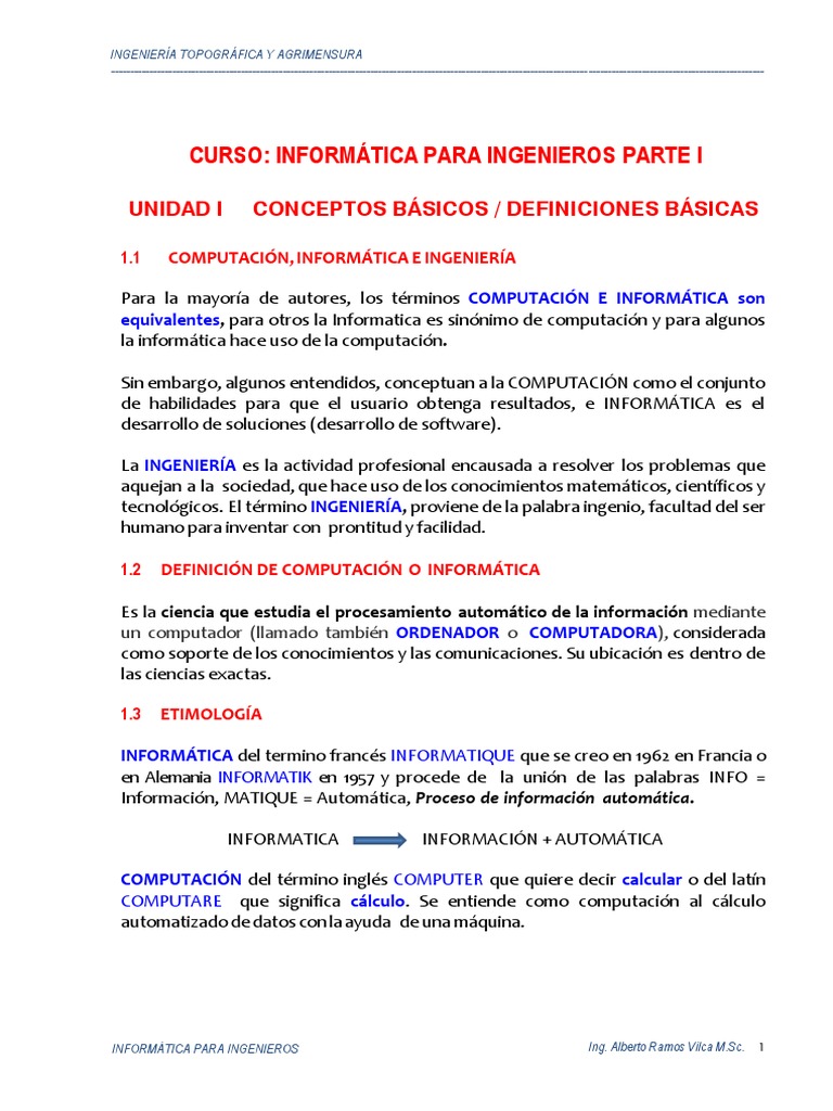 Informatica Parte I 2020 PDF | PDF | Periférico | Microprocesador