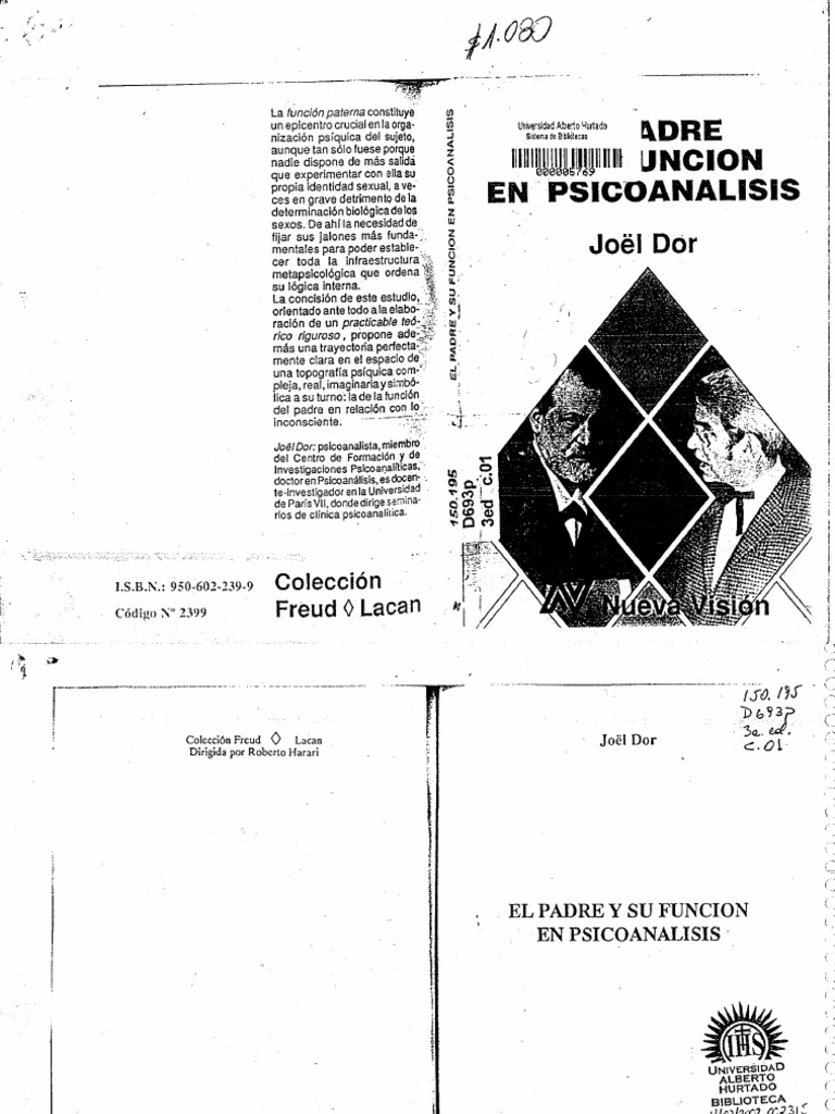 El Padre y Su Funcion Joel Dor | PDF