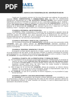 Modelo de Contrato Part Time | PDF | Derecho laboral | Gobierno