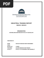 UPM - Industrial Training Report | PDF | Patient | Health Care