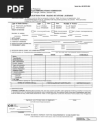 NTC - Application Process | PDF | Radio | Payments