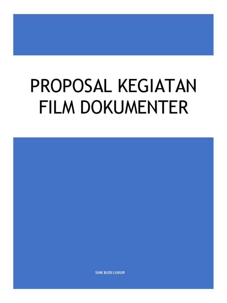 Proposal Film Dokumenter | PDF