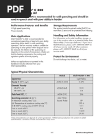 Shell Oil TF 0870 Material Data Sheet | PDF | Physical Sciences | Materials