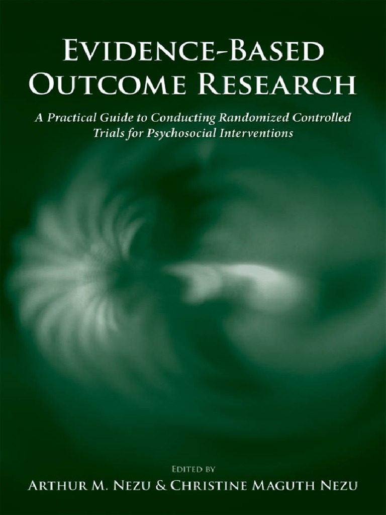 BOOK Evidence Based Outcome Research A Practical Guide To Conducting ...