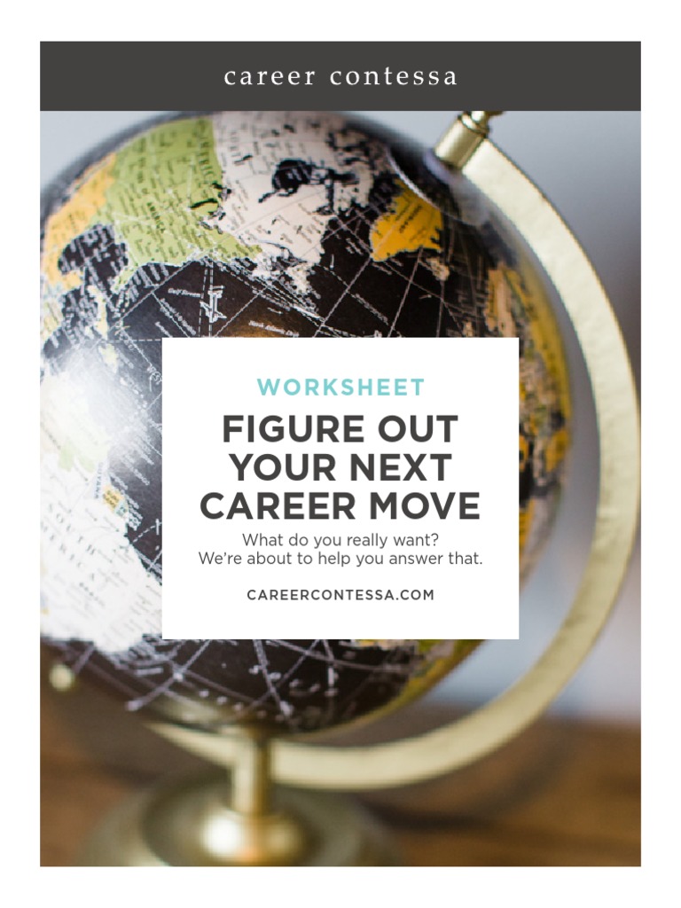Career Move Exploration Worksheet | PDF | Mentorship | Business