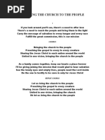 Divine Service Program | PDF | Hymns | Prayer