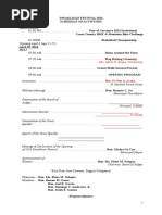 Induction and Oath Taking Ceremony Program Flow | PDF | Educational ...