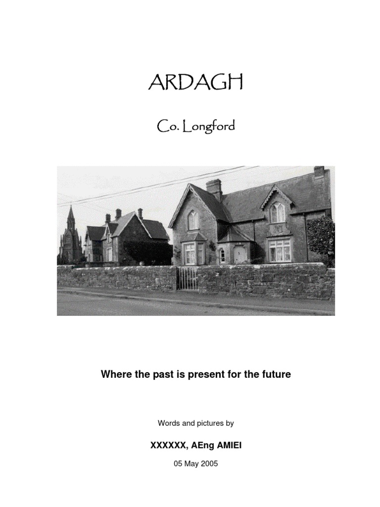 Ardagh: Heritage and Architecture Insights | PDF | Home & Garden