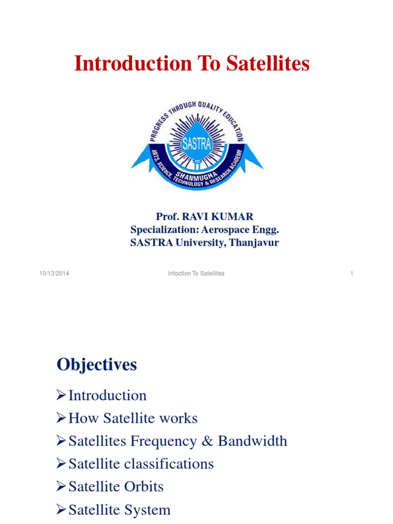 Introduction To Satellites | PDF | Satellite | Global Positioning System