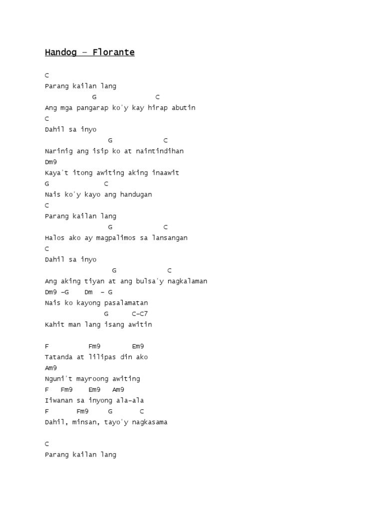 Handog - Florante | PDF