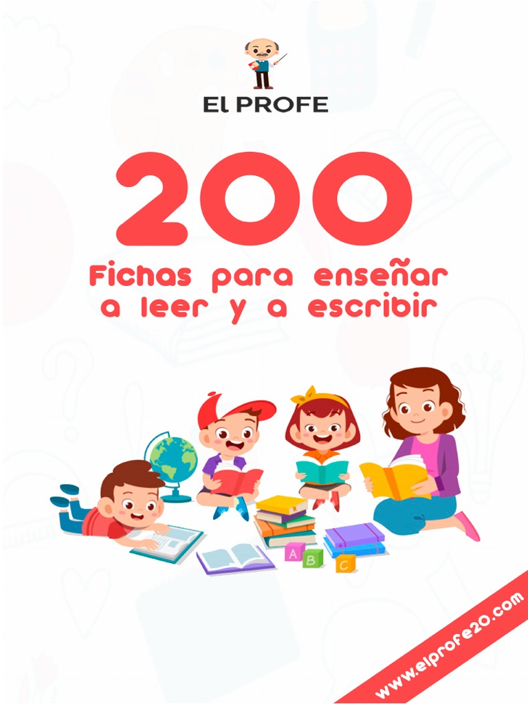 200 Fichas para Enseñar A Leer y Escribir Elprofe20 PDF | PDF 200 Fichas para Enseñar A Leer y Escribir Elprofe20 PDF | PDF