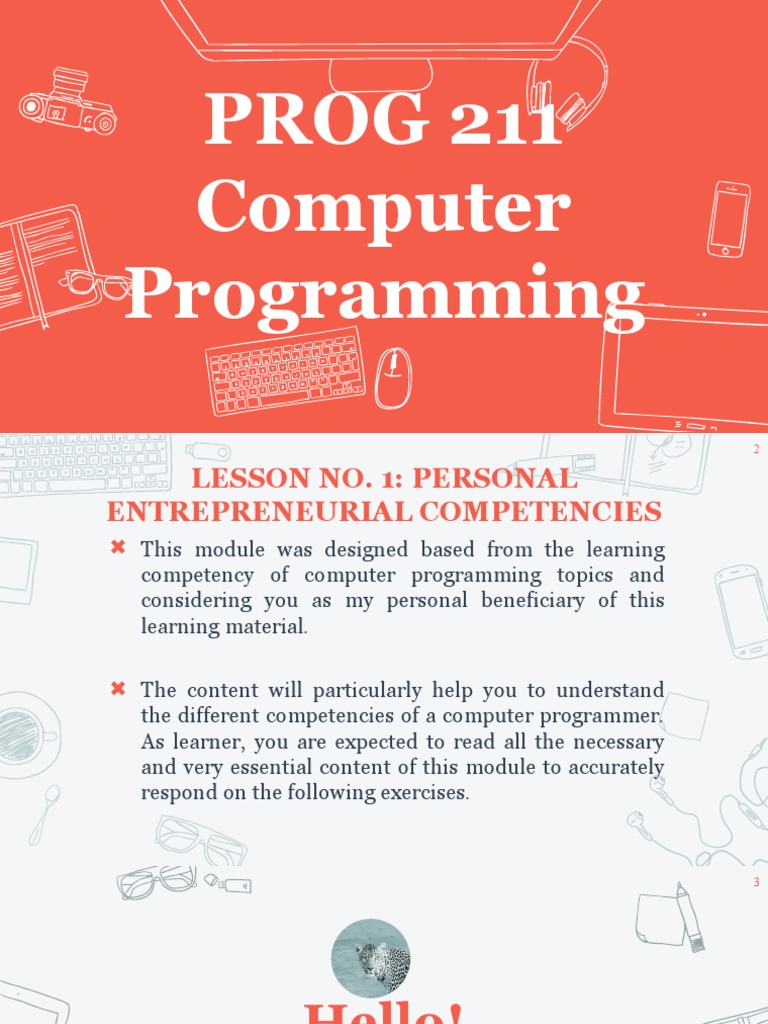 PROG 211 - Computer - Programming | PDF | Competence (Human Resources ... PROG 211 - Computer - Programming | PDF | Competence (Human Resources ...