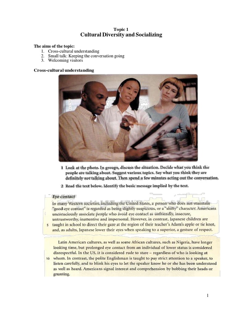 Cultural Socialization in Business Contexts | PDF | Cross Cultural ...