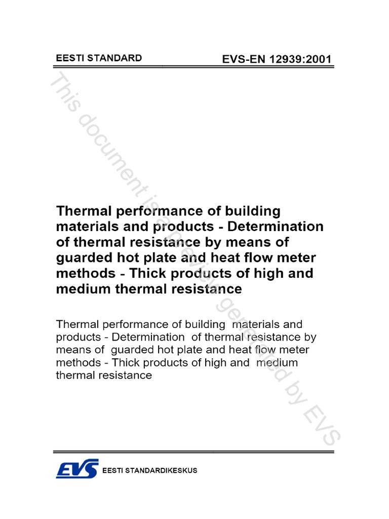 ISO 12939 - 2000 Preview | PDF