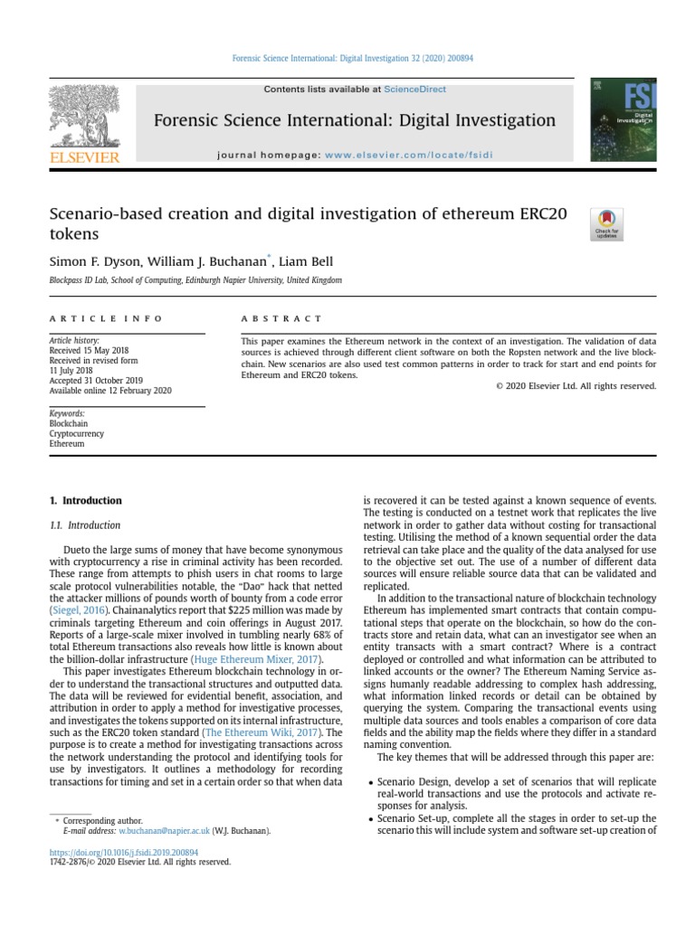 Token Digital-Science Direct | PDF | Cryptocurrency | Domain Name System