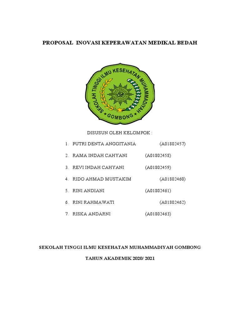 Proposal Inovasi Kep - KMB | PDF