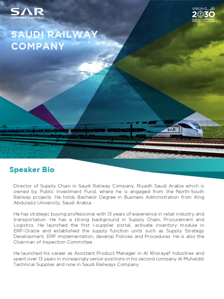 Saudi Railway Company | PDF | Saudi Arabia | Riyadh