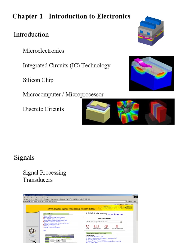 Chapter 1 - Introduction To Electronics | PDF | Amplifier | Decibel