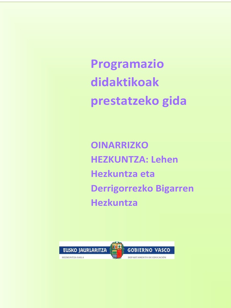 Programazio Gida 2017 Uztaila Eus | PDF
