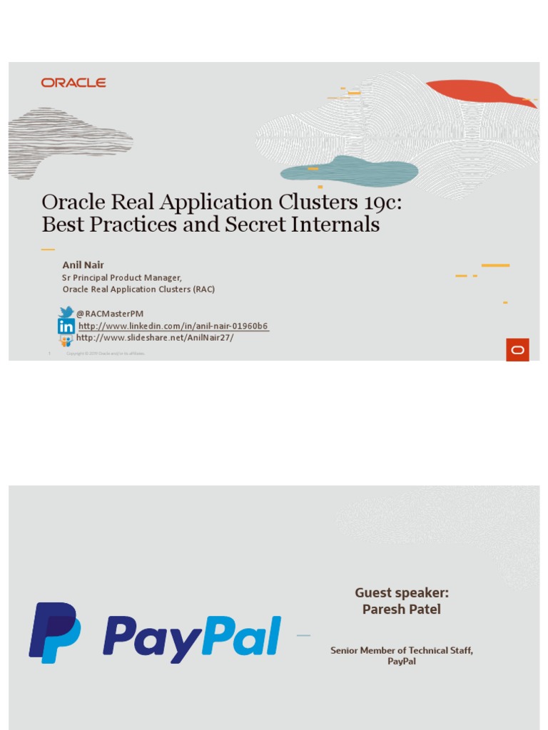 Oracle Real Application Clusters 19c Best Practices And Secret Internals Pdf Scalability