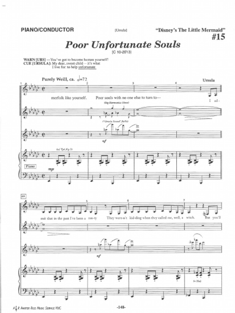 15 Poor Unfortunate Souls PDF | PDF
