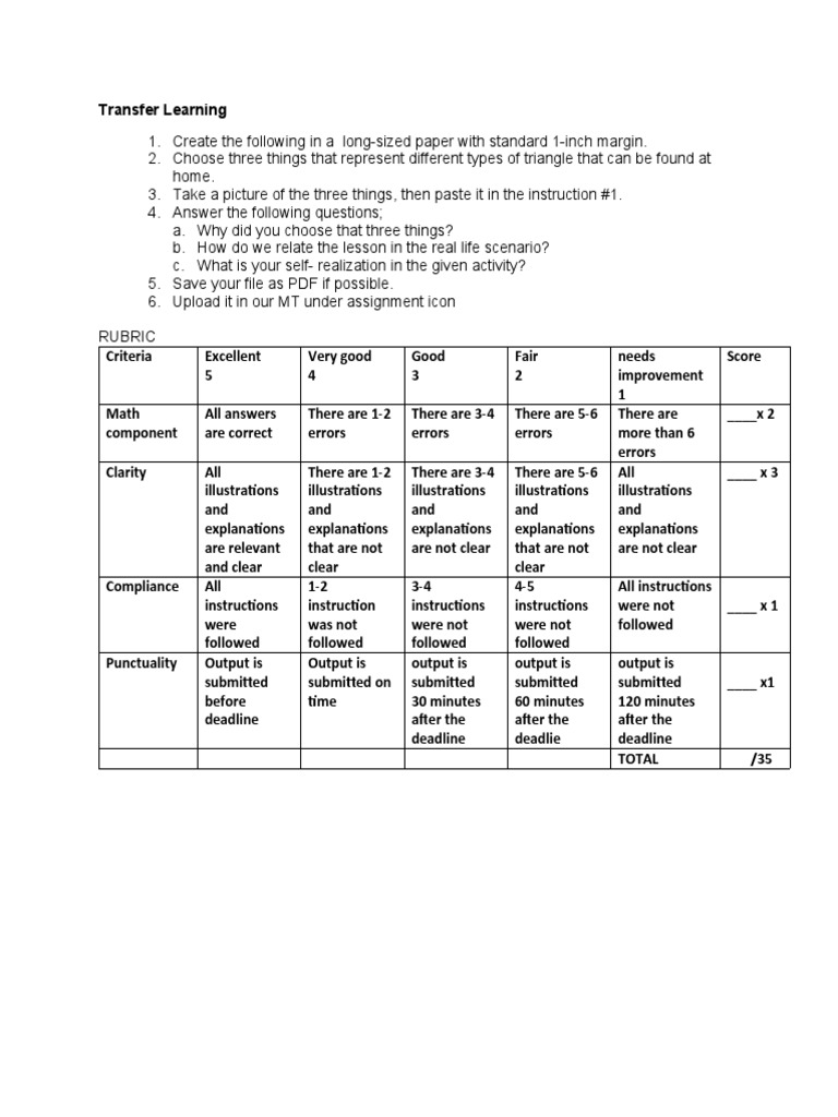 Transfer Learning | PDF | Cognition | Learning