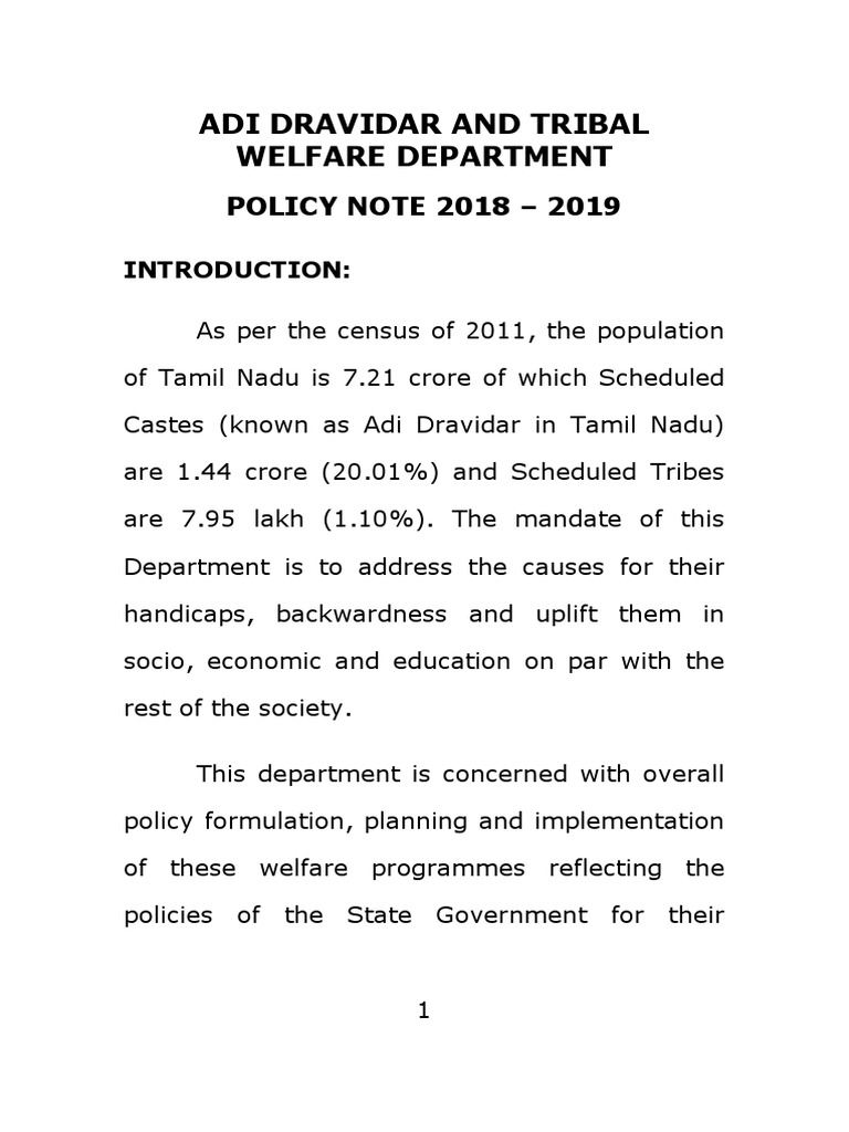 Adtw e PN 2018-19 | PDF | Doctor Of Philosophy | Dalit