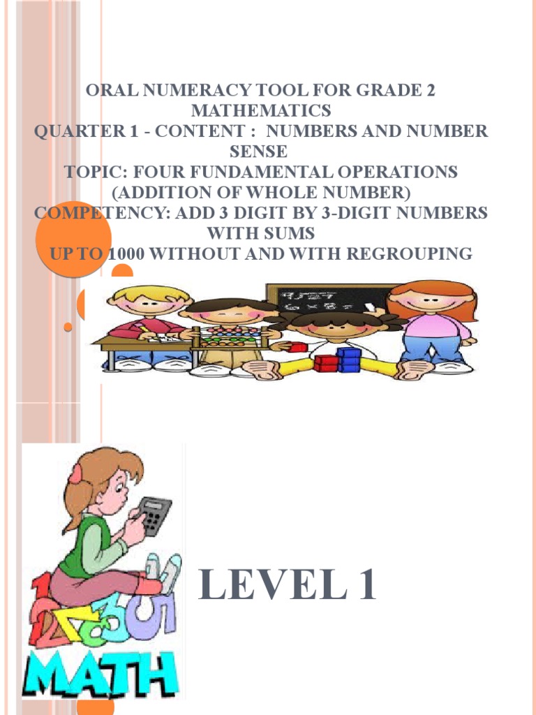 GRADE 2 - Addition of 3 - 3 Digit Numbers With and Without Regrouping ...