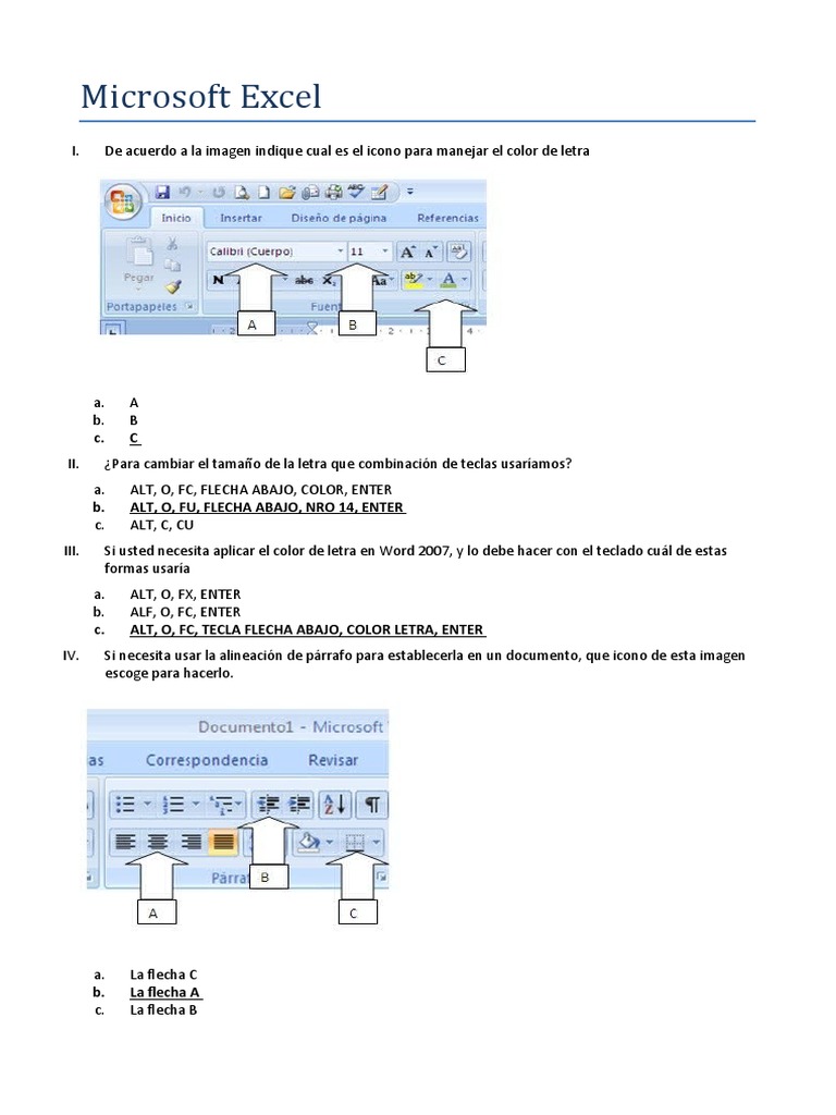 Word Test | PDF | Microsoft Word | Microsoft Office