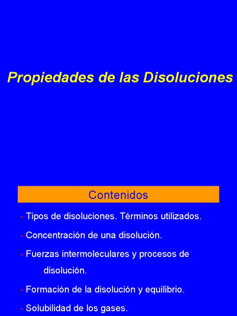 Tema4 2 | PDF | Solubilidad | Concentración
