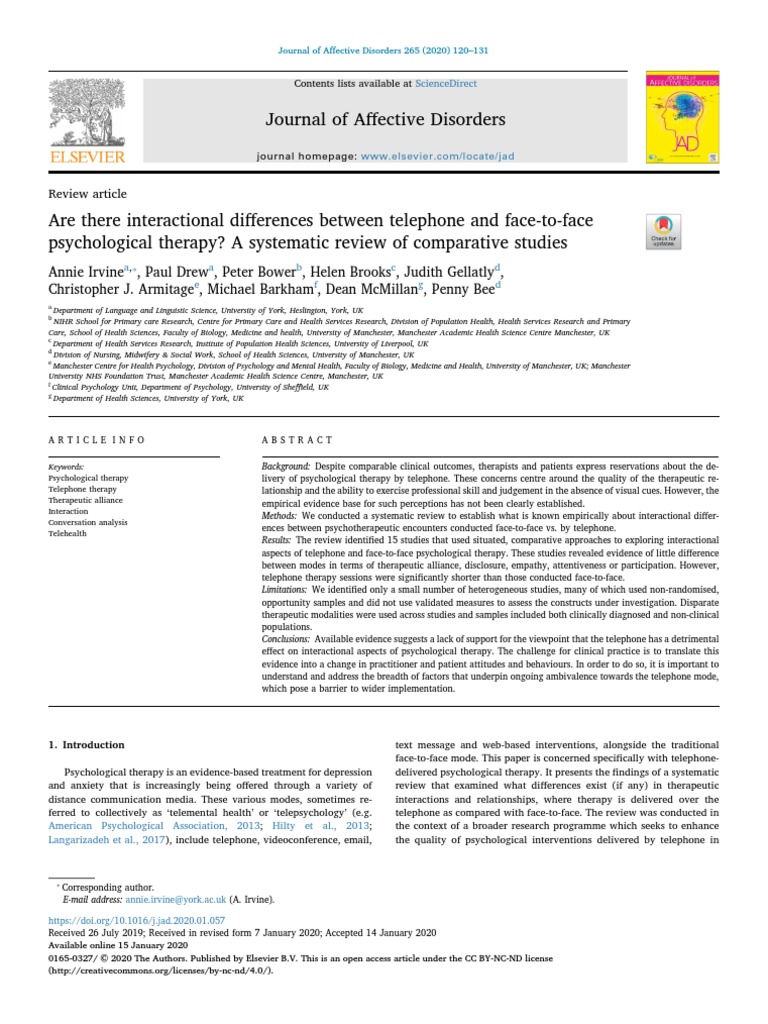 Journal Of Affective Disorders – Scimago Impact Factor – TUABJ