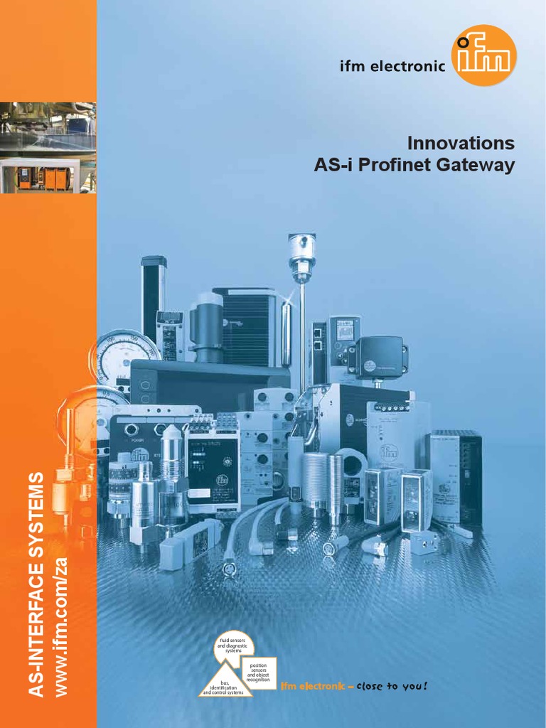 ZA Ifm AS-i Profinet Gateway Brochure 11 | PDF | Power Supply | Equipment