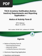 TSCA PFAS Declaration Template | PDF | Chemical Substances ...