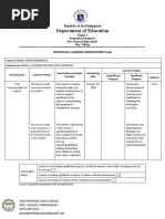Individual Learning Monitoring Plan Sample | PDF