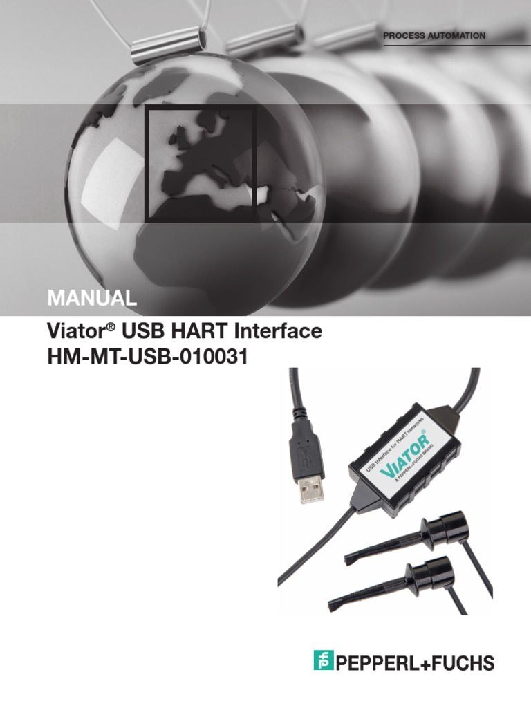 Viator USB HART Interface Manual - Eng | PDF | Usb | Device Driver