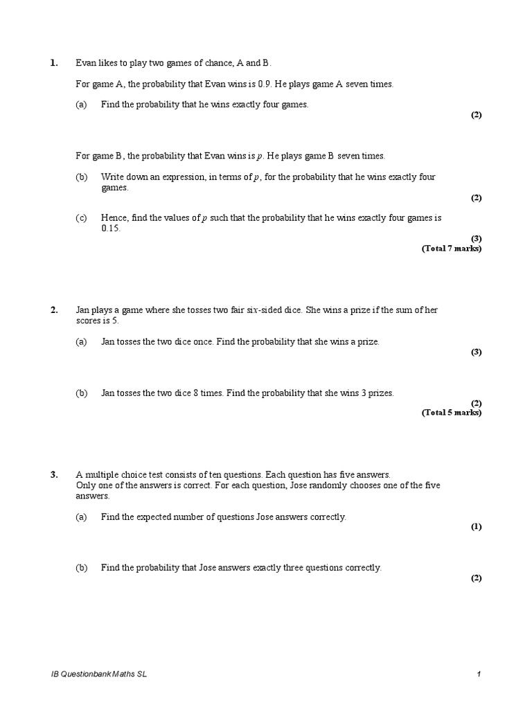 12 Binom and Normal | PDF | Mean | Standard Deviation