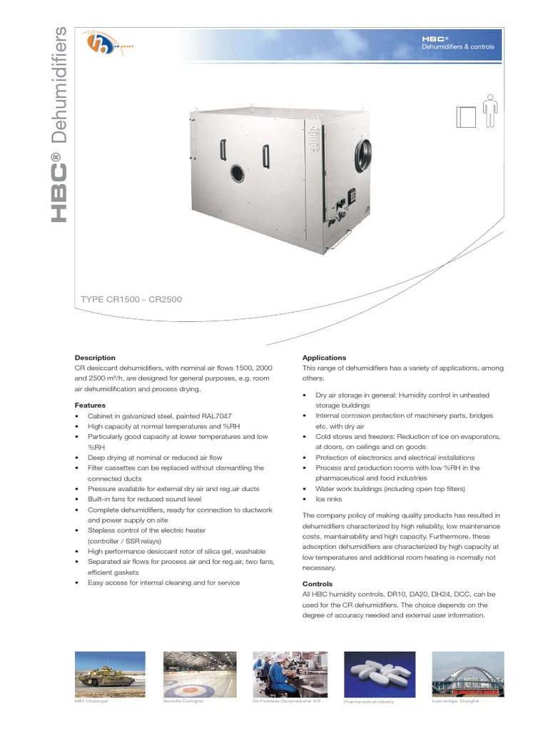 TYPE CR1500 - CR2500: Description Applications | PDF | Home Appliance ...