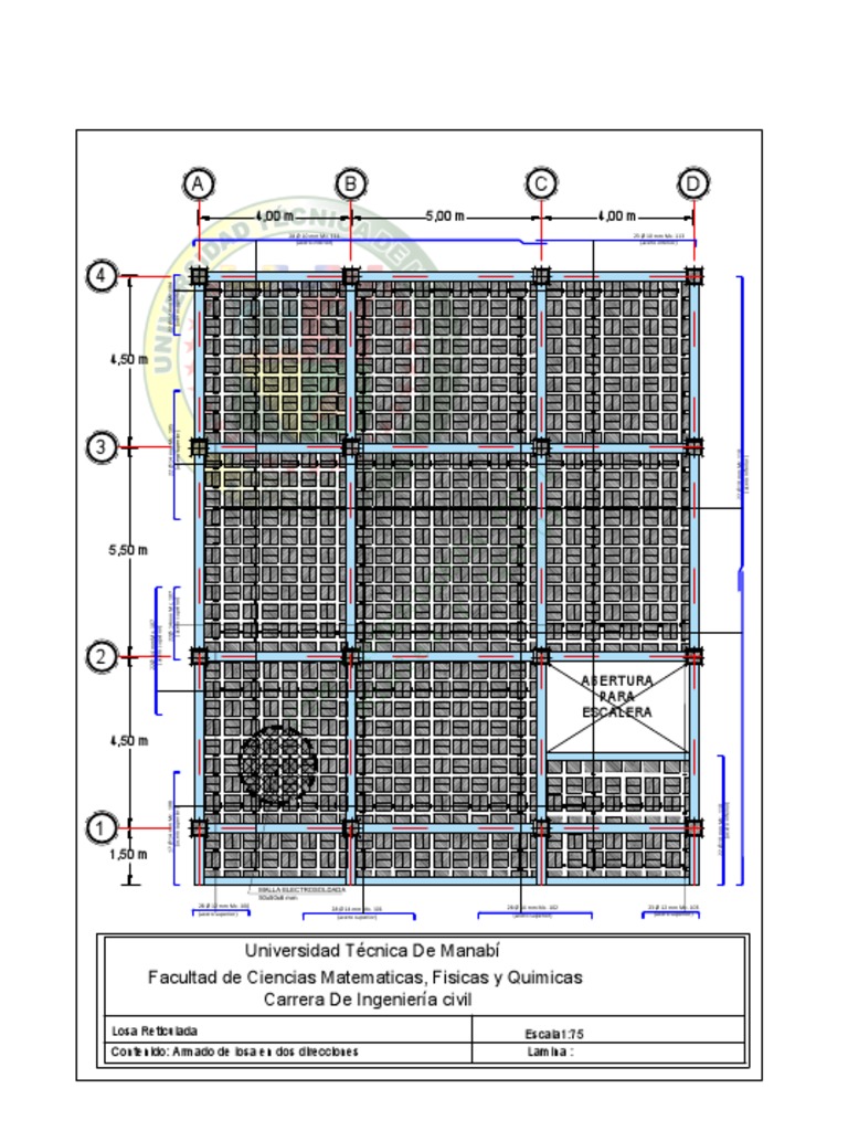12) Sistema Reticular de Losas en Dos Direcciones PDF | PDF | Física ...