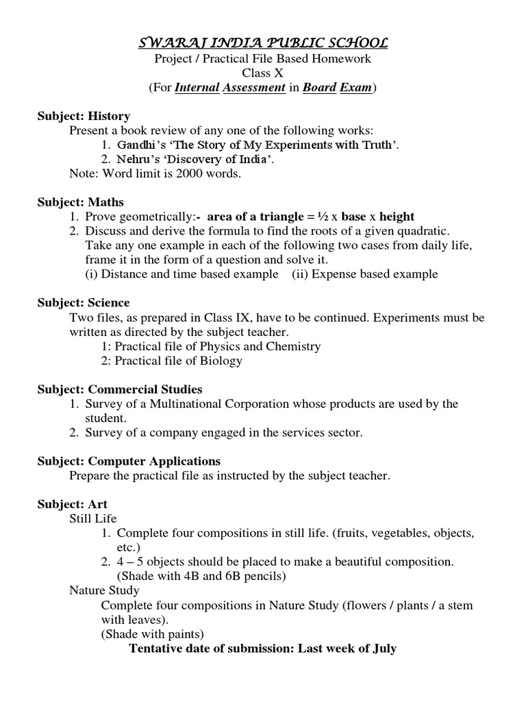 Subject: History: Swaraj India Public School | PDF