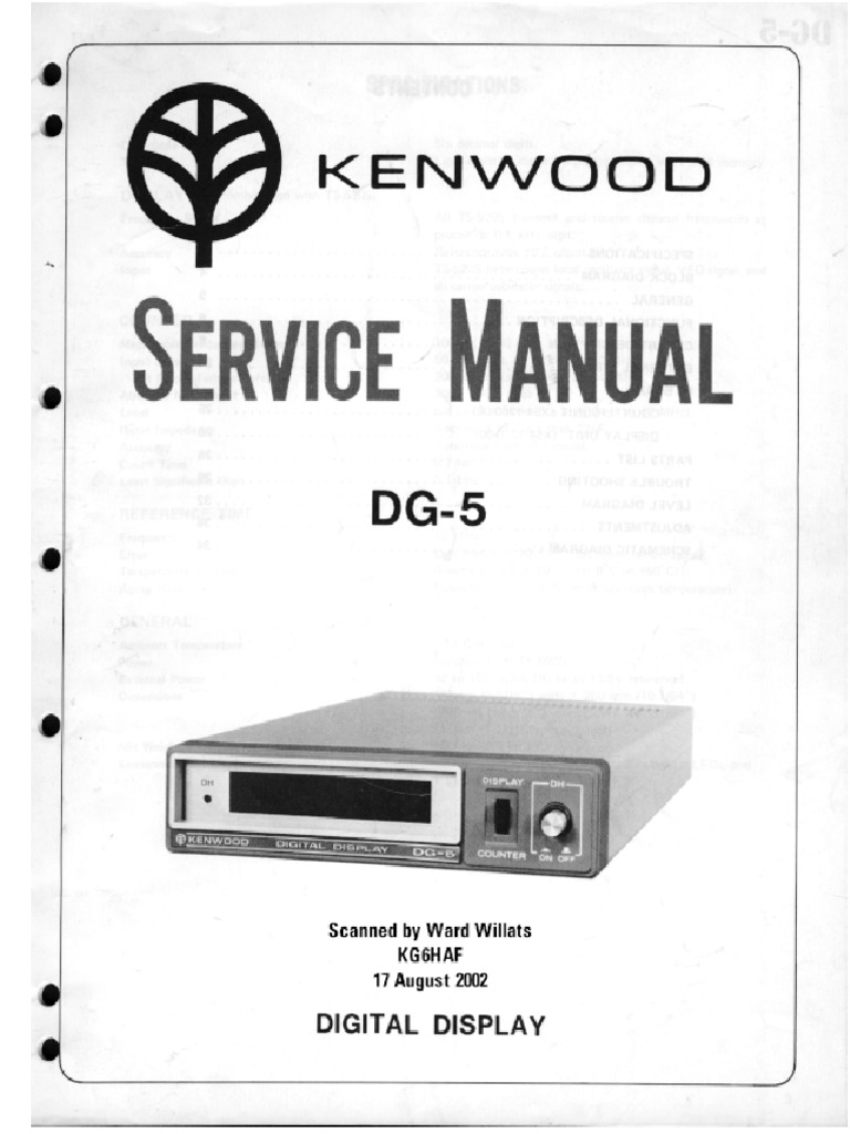 DG5 Service | PDF