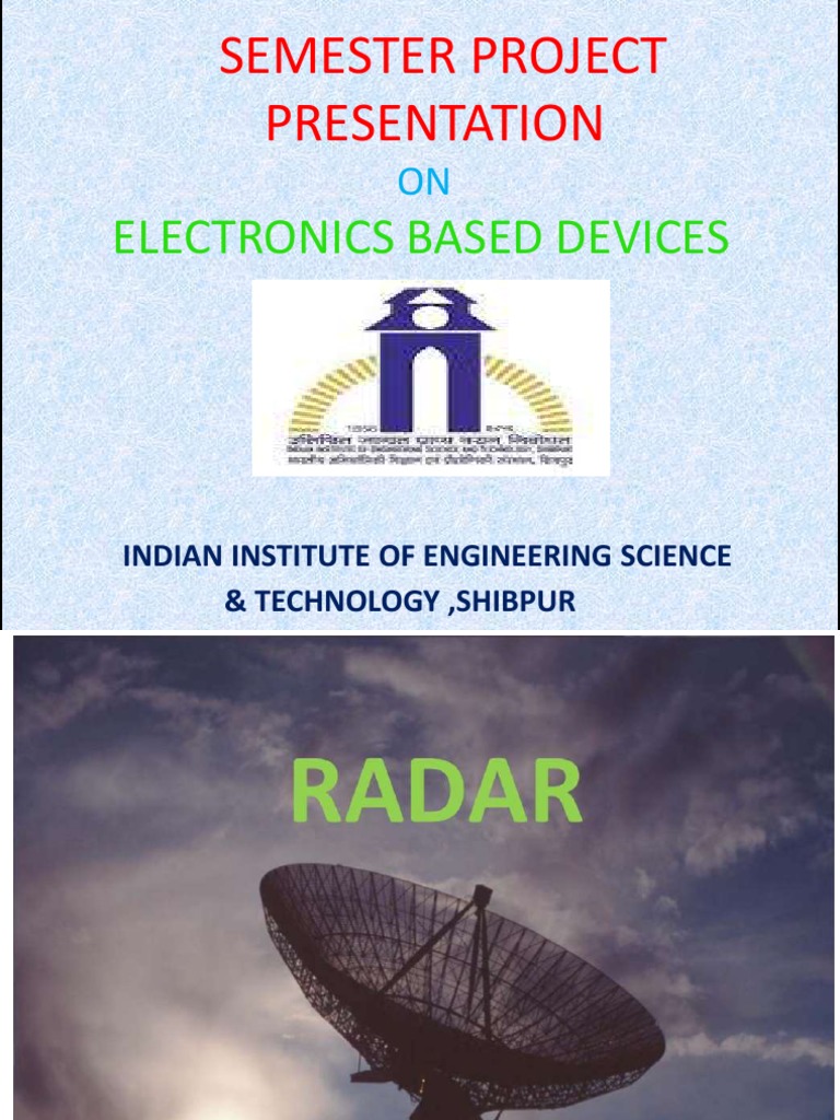Radar Technology and Applications Overview | PDF | Radar | Antenna (Radio)