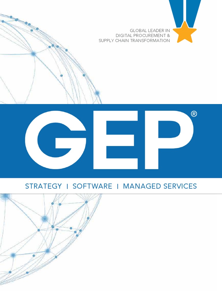 GEP Corporate Brochure Web - 2020 | PDF | Supply Chain | Procurement
