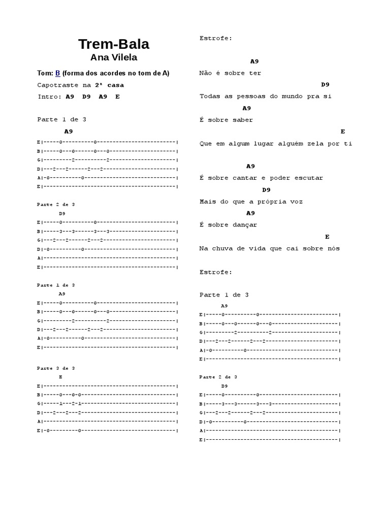 Trem Bala | PDF | Entretenimento (geral)