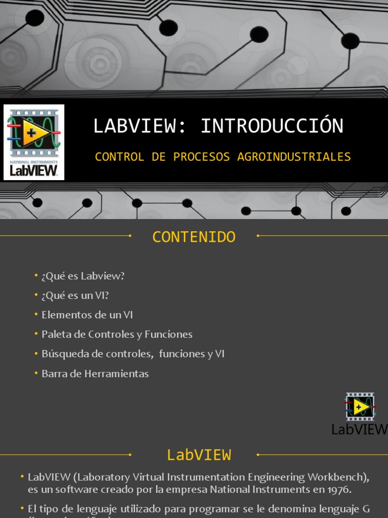 Sesión 04 y 05 - Práctica - Introducción - A - LabVIEW | PDF | Software | Informática