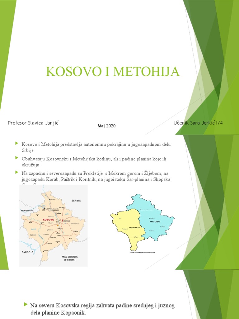 Kosovo I Metohija | PDF
