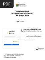 Panduan Login Aplikasi SIGA-8 UNTAD | PDF