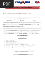 7 - Modelo - Encaminhamento - Preenchimento | PDF | Direito