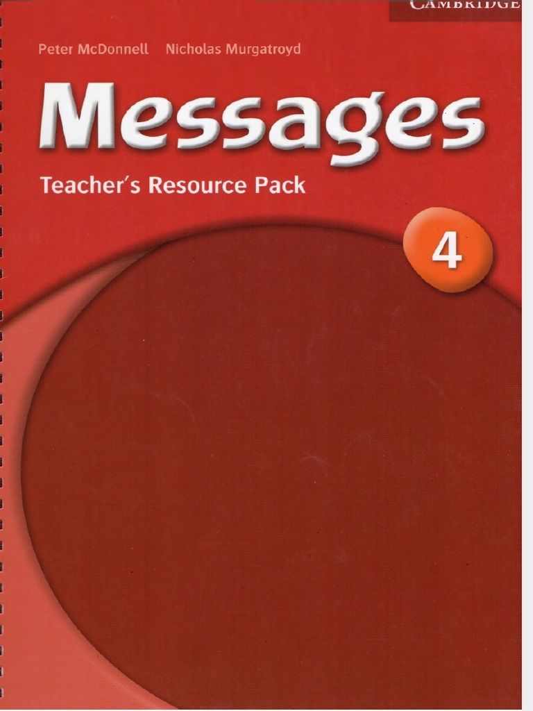 Messages 4 Teacher's Resource Pack | PDF